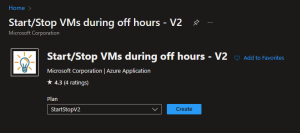 Managing Azure/OnPrem VM’s with Start/Stop VMs V2 Solution in Azure