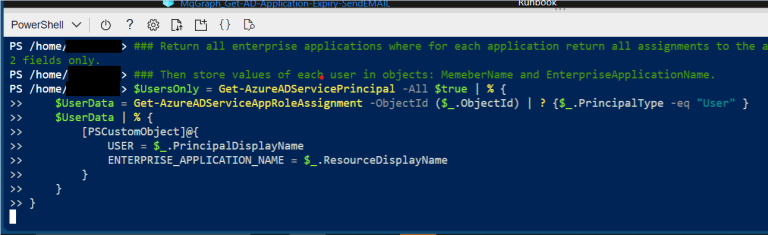 How to get all users and group users from Enterprise Applications in ...