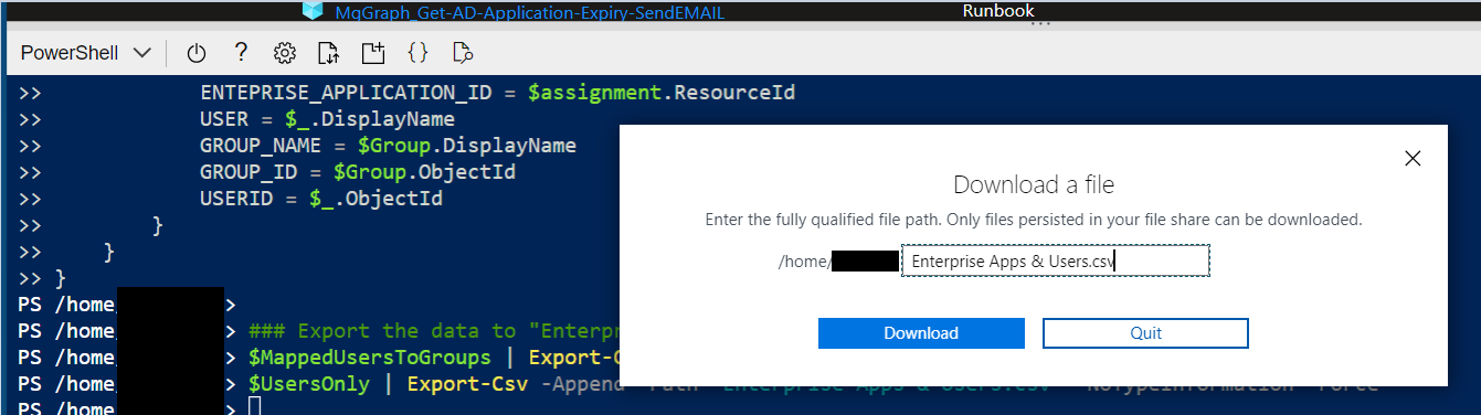 How to get all users and group users from Enterprise Applications in ...